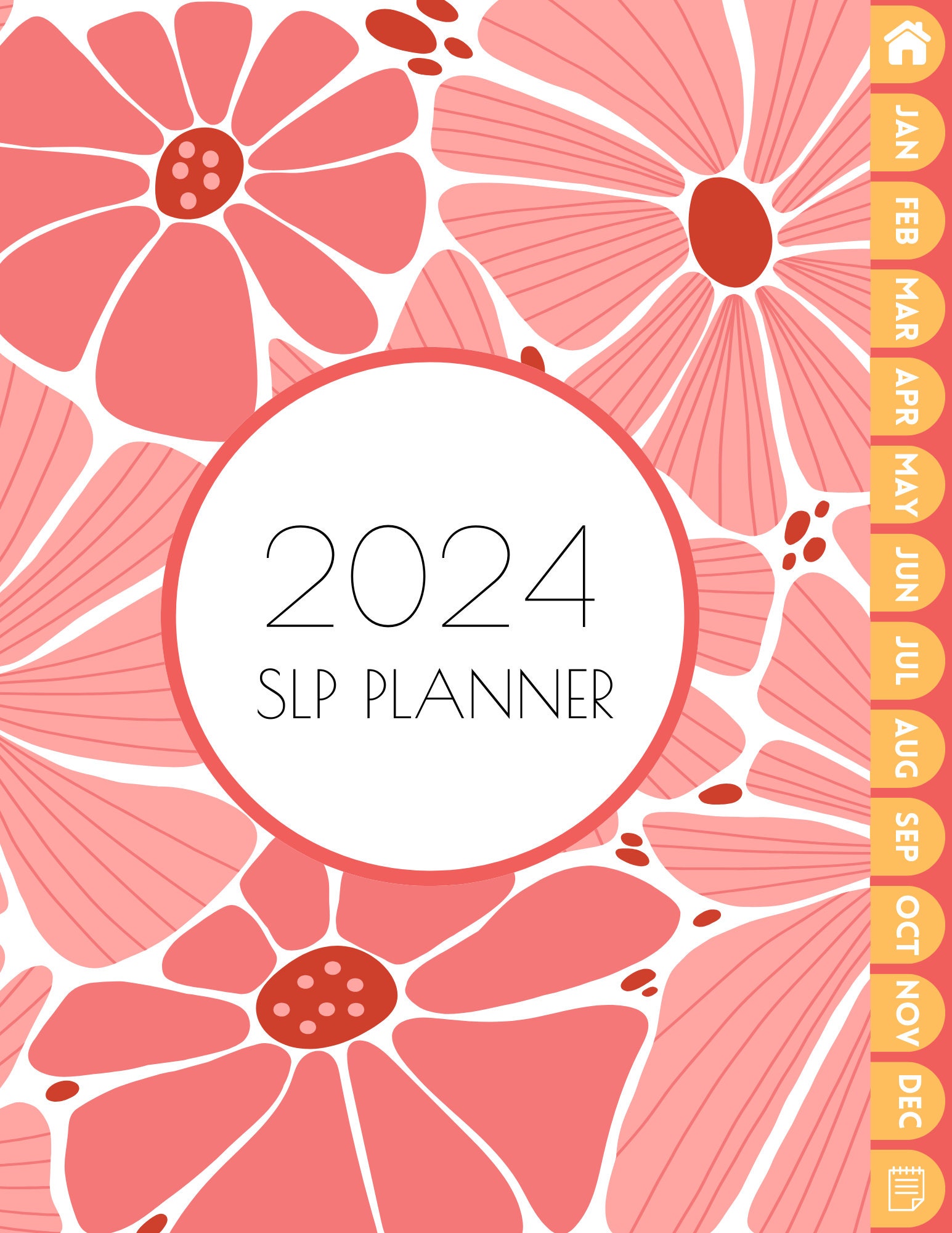 Digital Planner 2024 - Girly SLP - Etsy