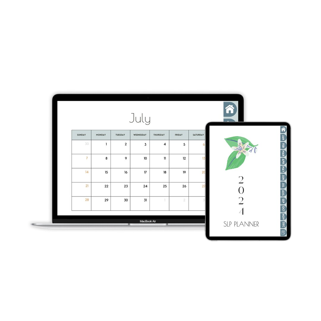 Digital SLP Planner 2024 - Etsy