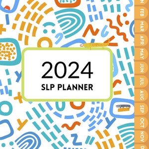 Digital Planner 2024 - Funky SLP - Etsy