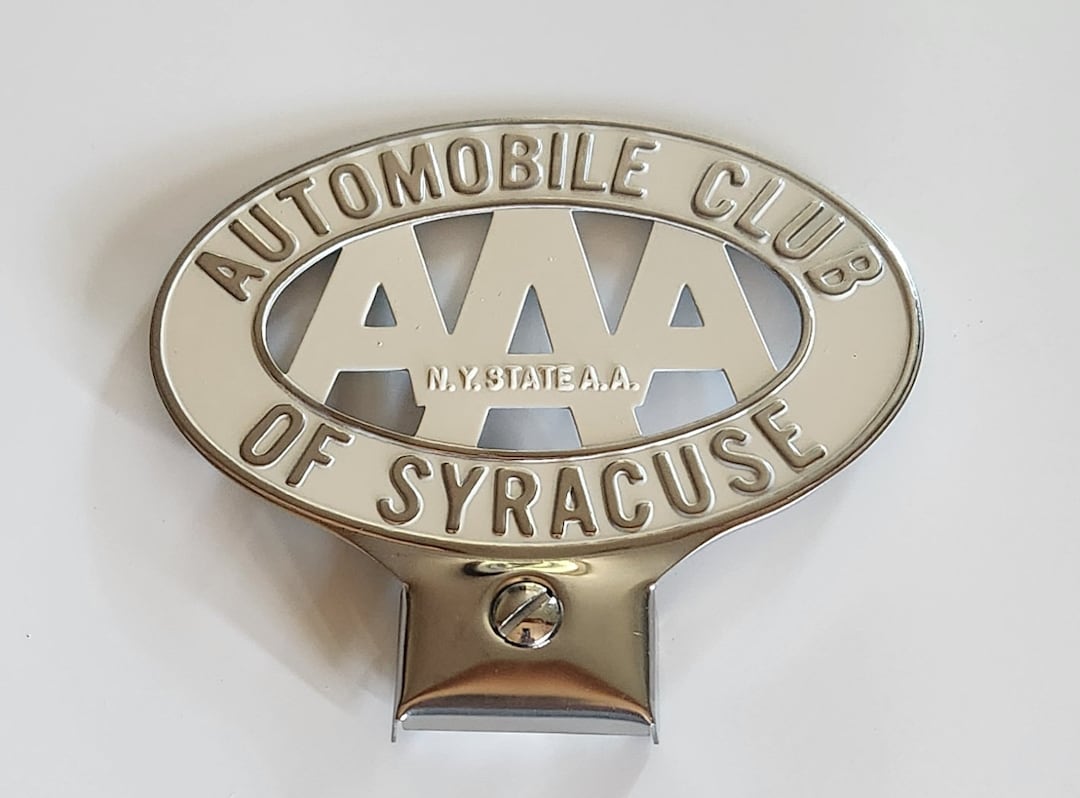 Vintage AAA American Automobile Association National Award License ...