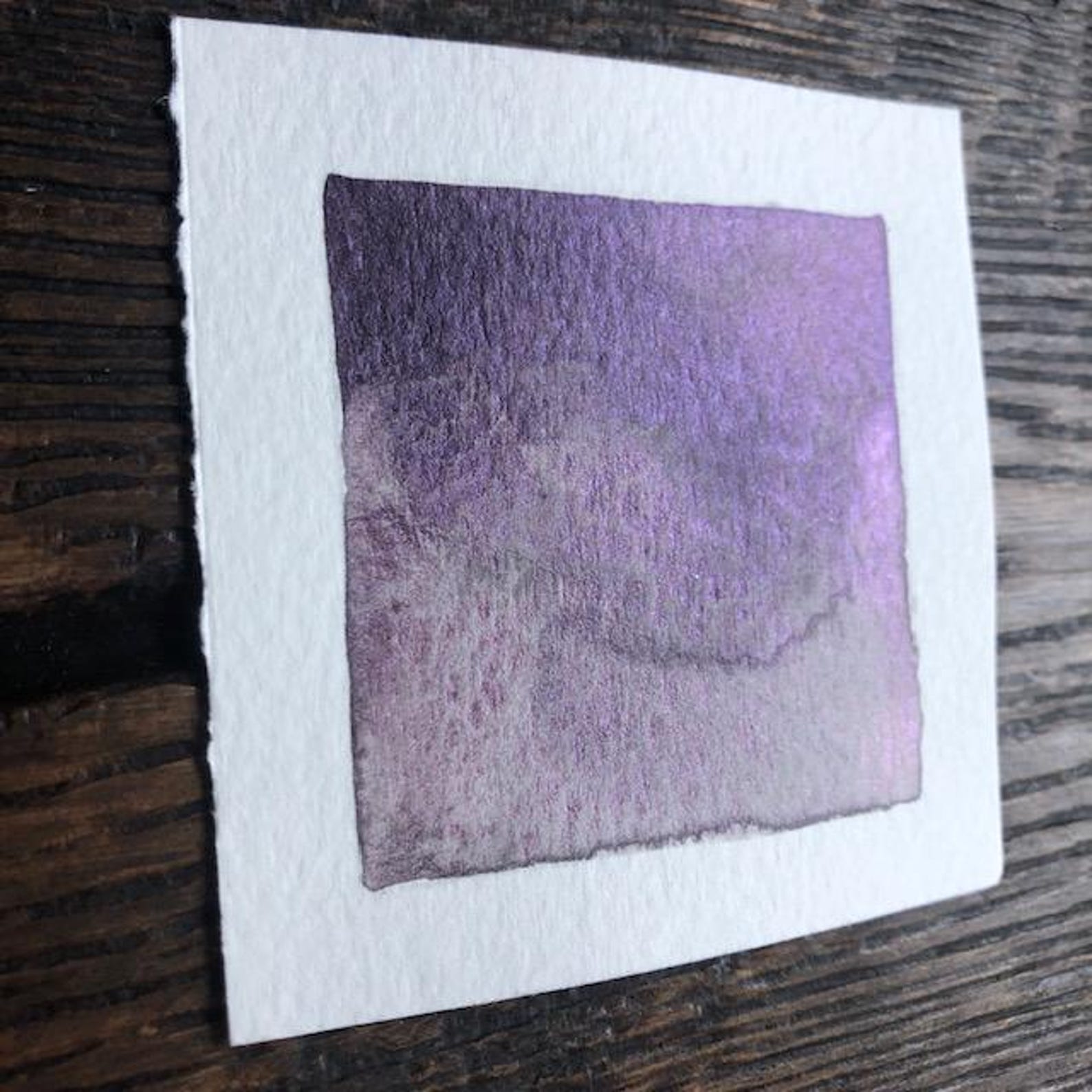 Purple Violet 5 Color Quarter Pan Handmade Watercolor Palette ...