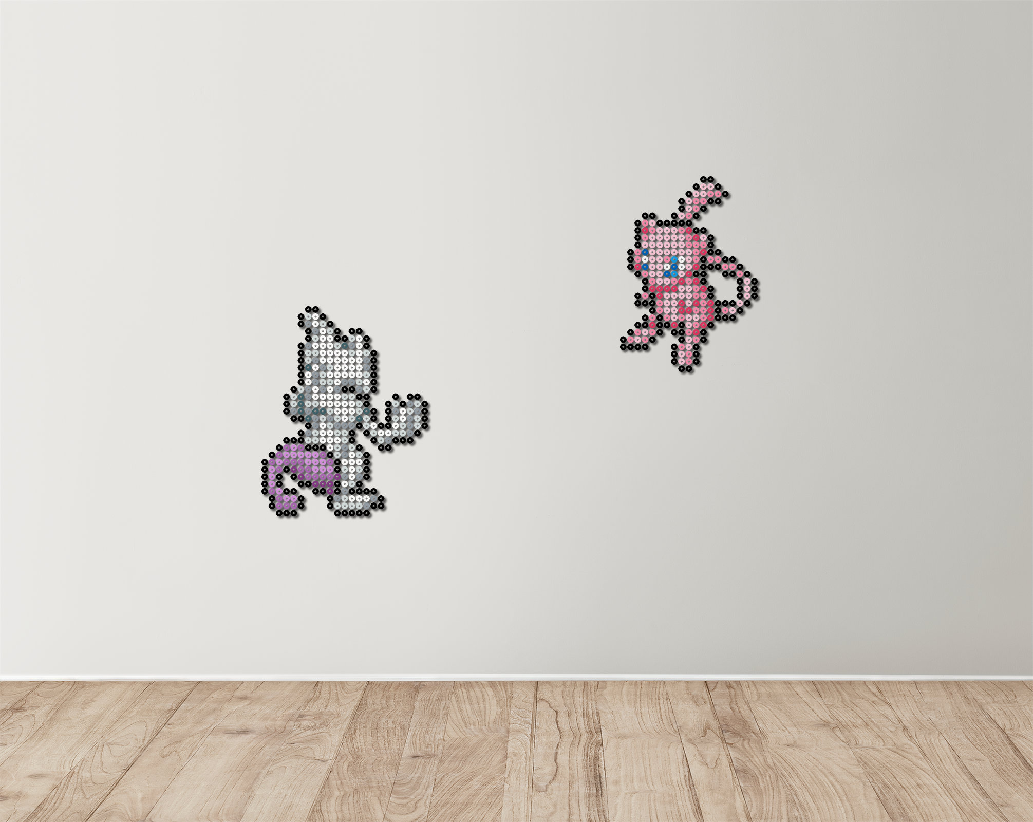 Mewtwo Printable Fuse Bead Pattern - Etsy