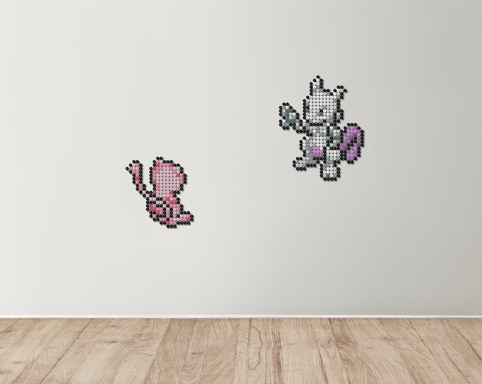 Mew Printable Fuse Bead Pattern - Etsy