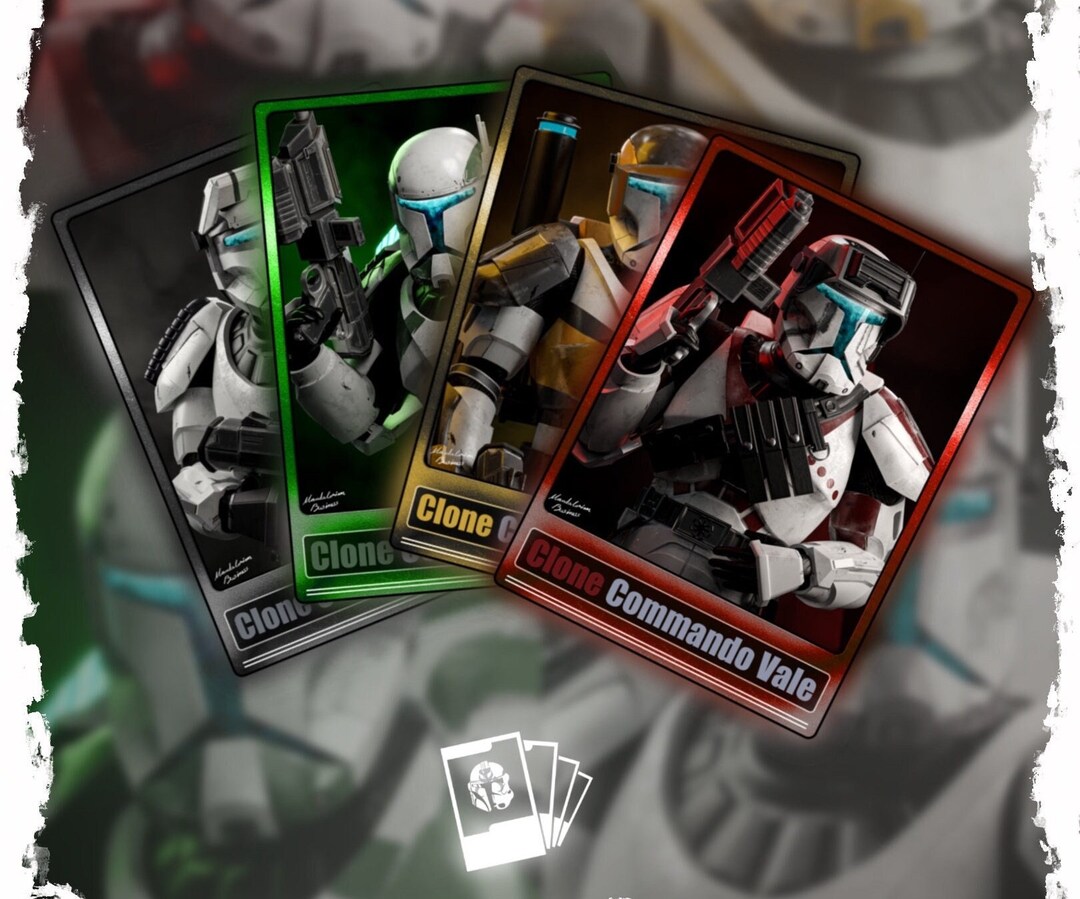 Epsilon Squad Collection Custom Trading Cards - Etsy
