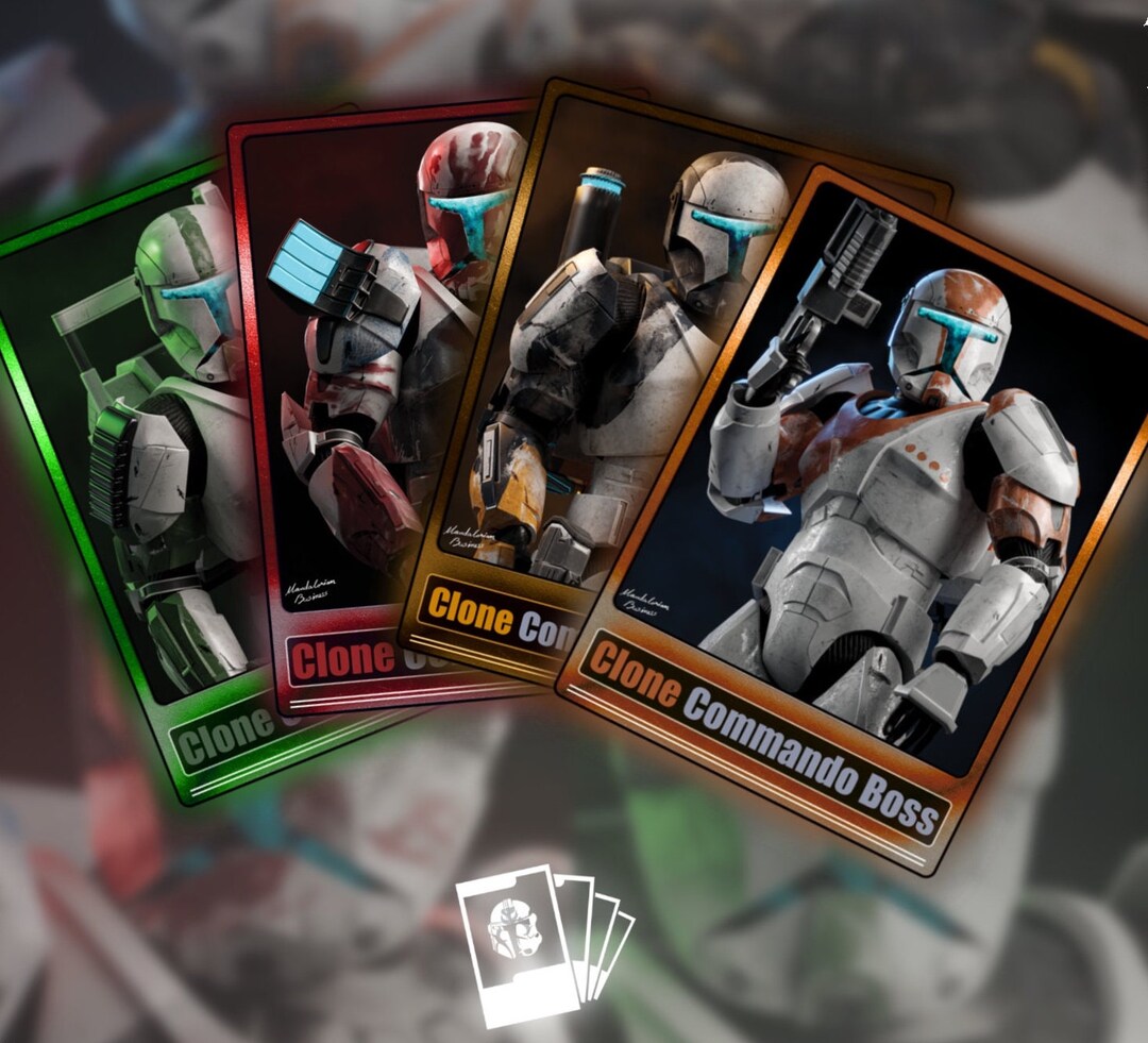 Delta Squad Collection Custom Trading Cards - Etsy