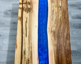 Handmade Spalted Maple and Epoxy Coffee Table - Etsy