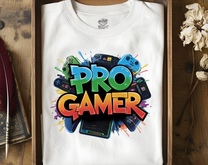 Pro Gamer Png, Gaming Lover Sublimation Design, Graffiti Clipart ...