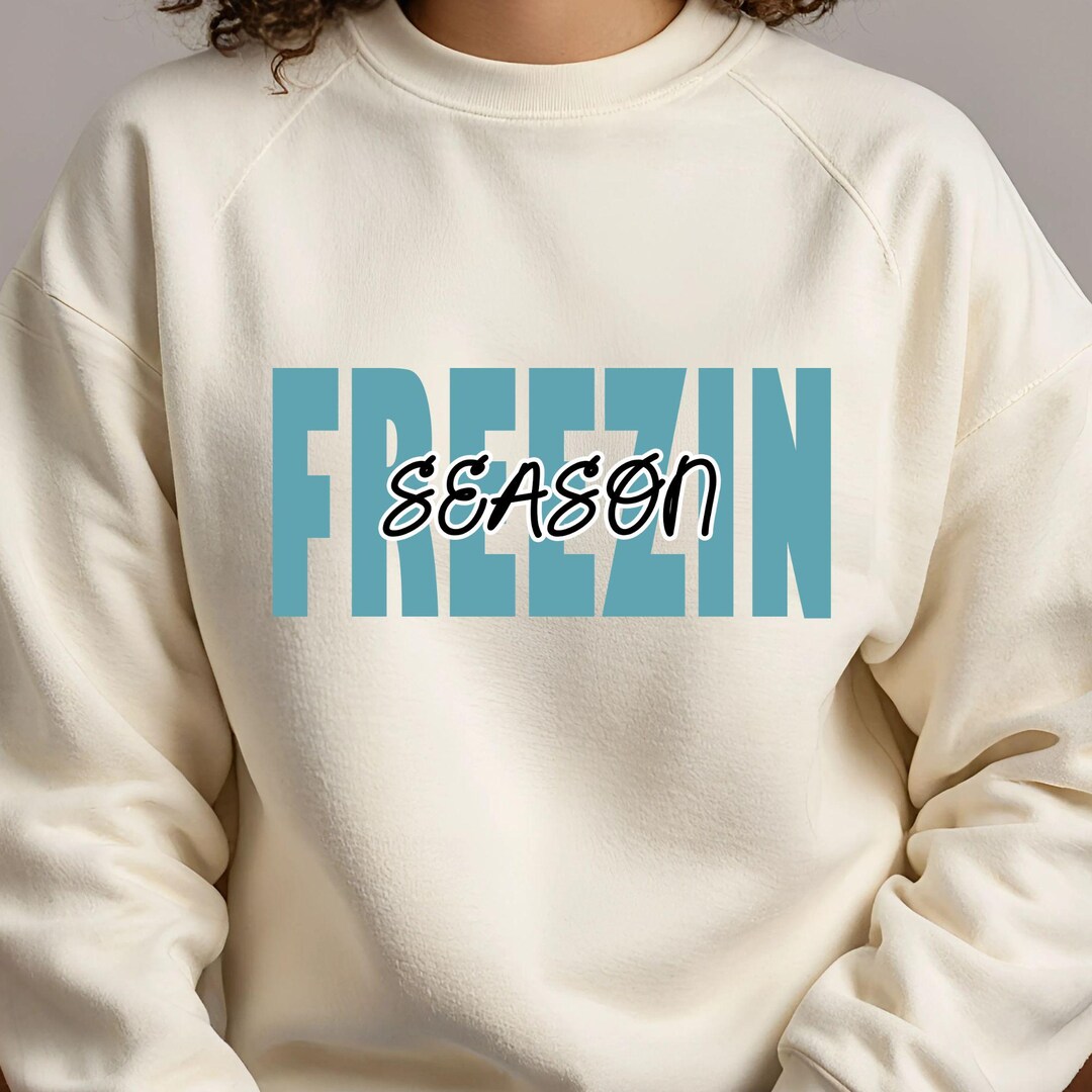 Freezin Season Png, Its Literally Freezing Png, Winter Basics Png, Cozy ...