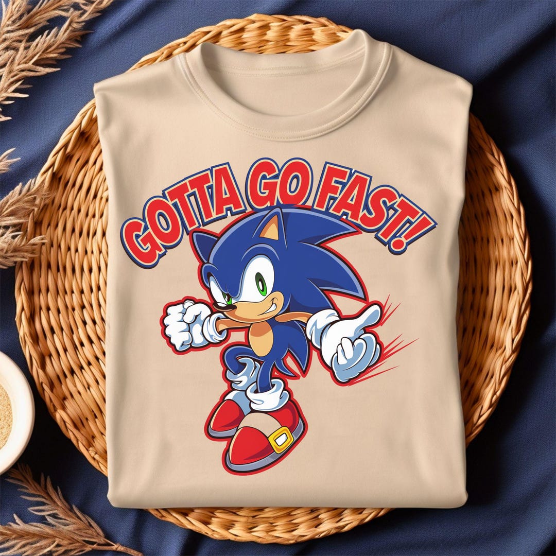 Speedy Hero T-shirt – Gotta Go Fast! Bold, Fun, and Colorful Graphic ...