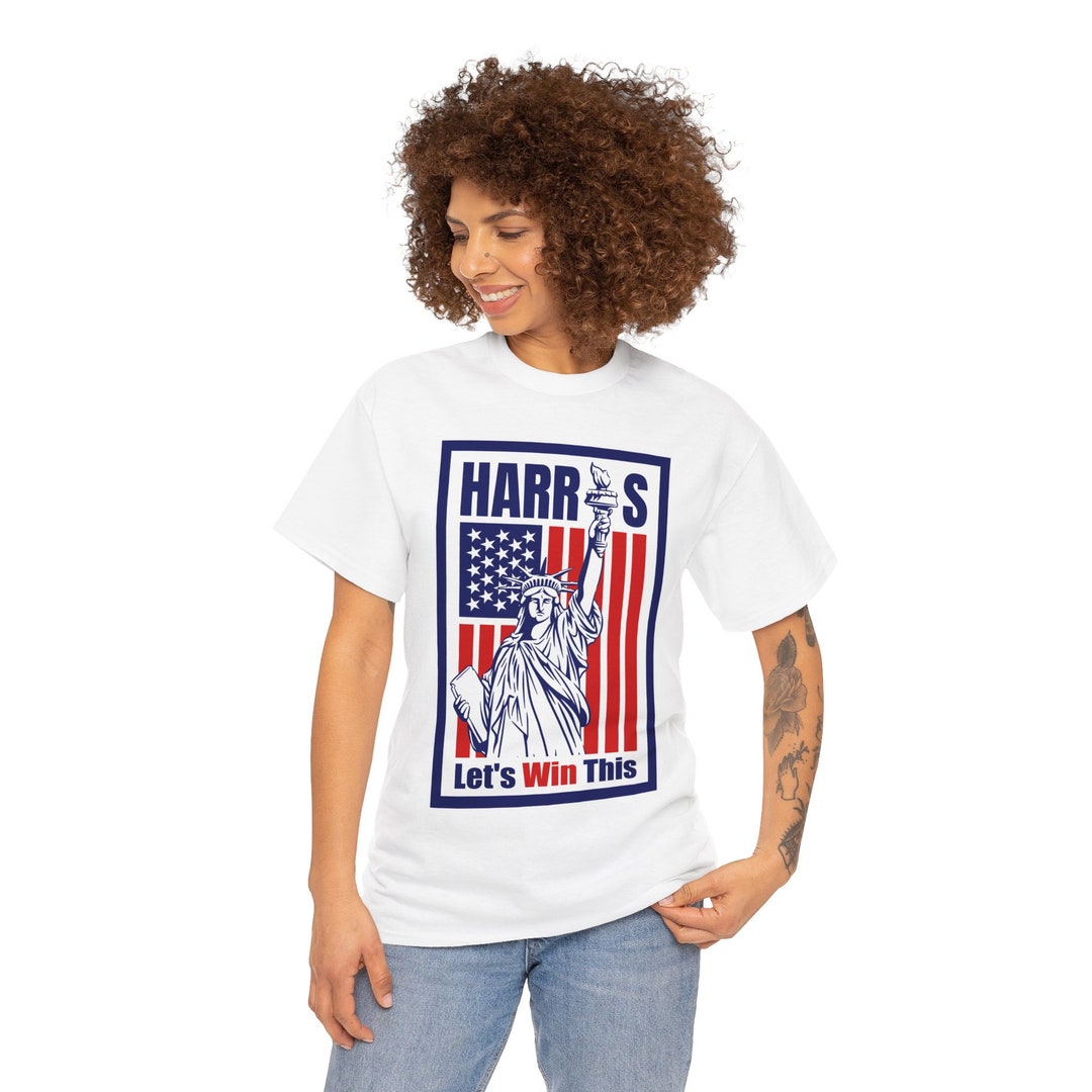 Kamala Harris Election 2024 Unisex Heavy Cotton Tee, President Kamala ...