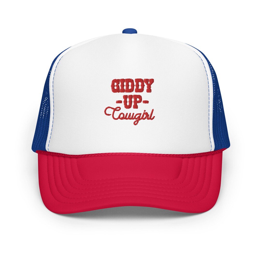 Giddy up Cowgirl Trucker Hat | Gift for Her | Cowboy Cowgirl Western ...