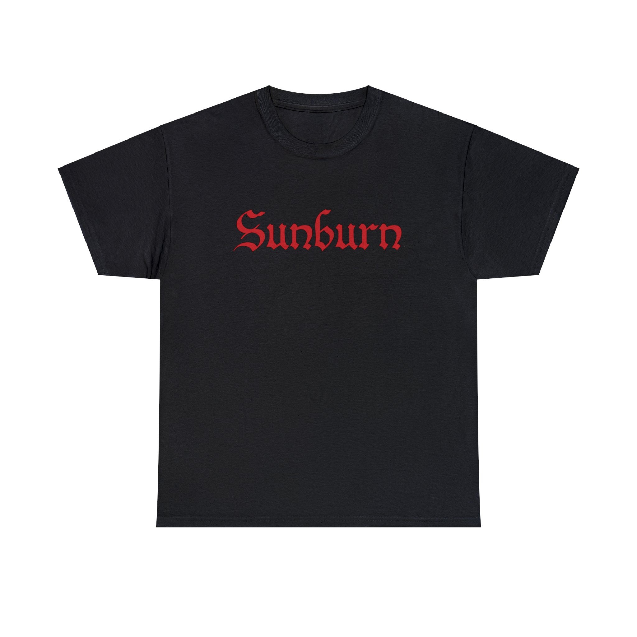 Custom Sunburn Saltburn Inspired Summer Graphic Tee, Unisex Heavyweight ...
