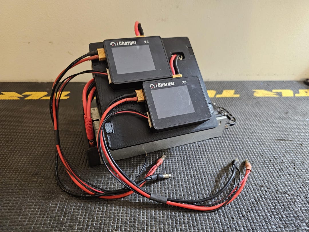 Folding Dual Charger Stand - Icharger S6 - Etsy UK