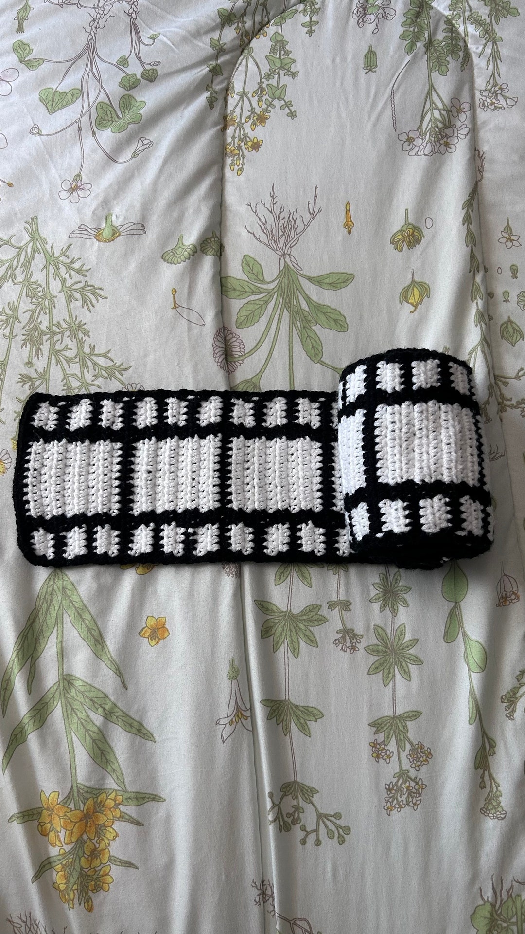 Homemade Crochet Film Roll Scarf - Etsy UK