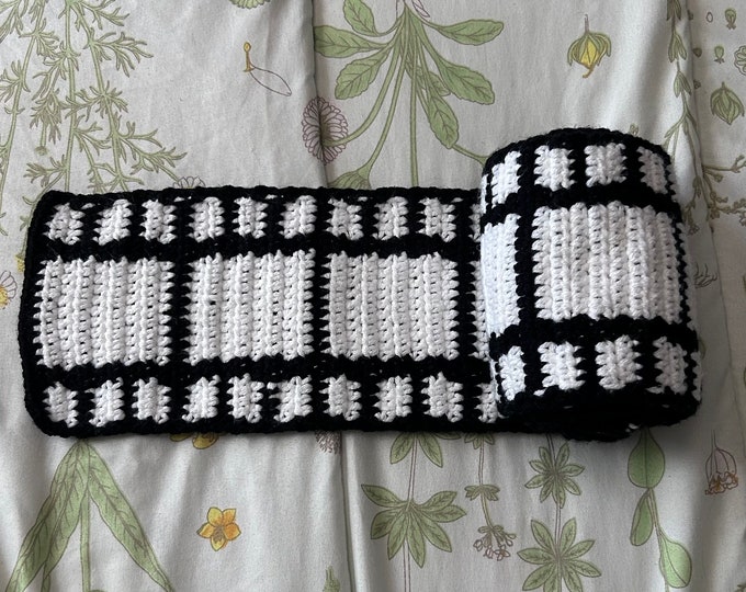 Homemade Crochet Film Roll Scarf - Etsy