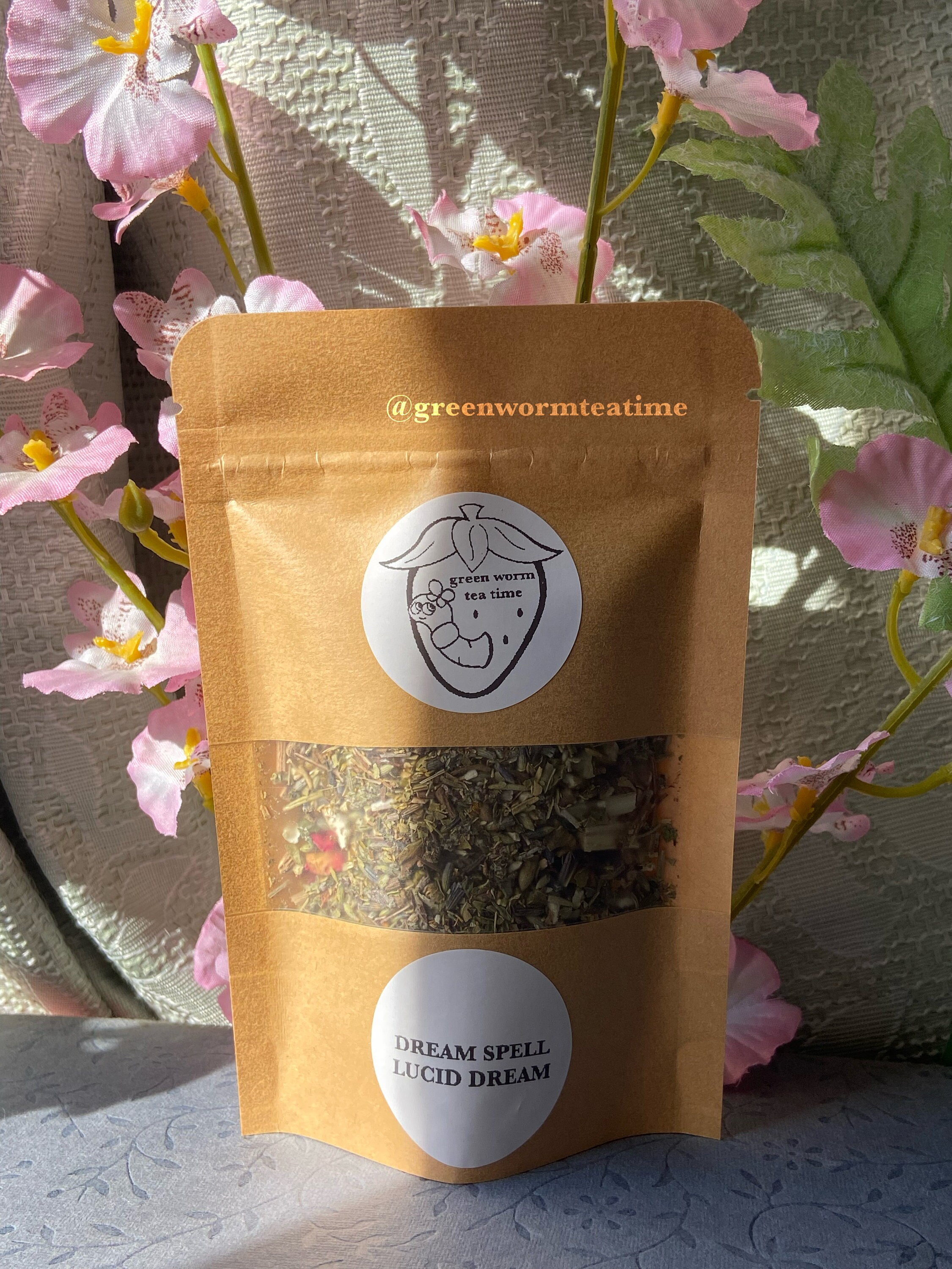 Lucid Dream Herbal Tea Blend, Dream Spell, Mugwort Tea - Etsy