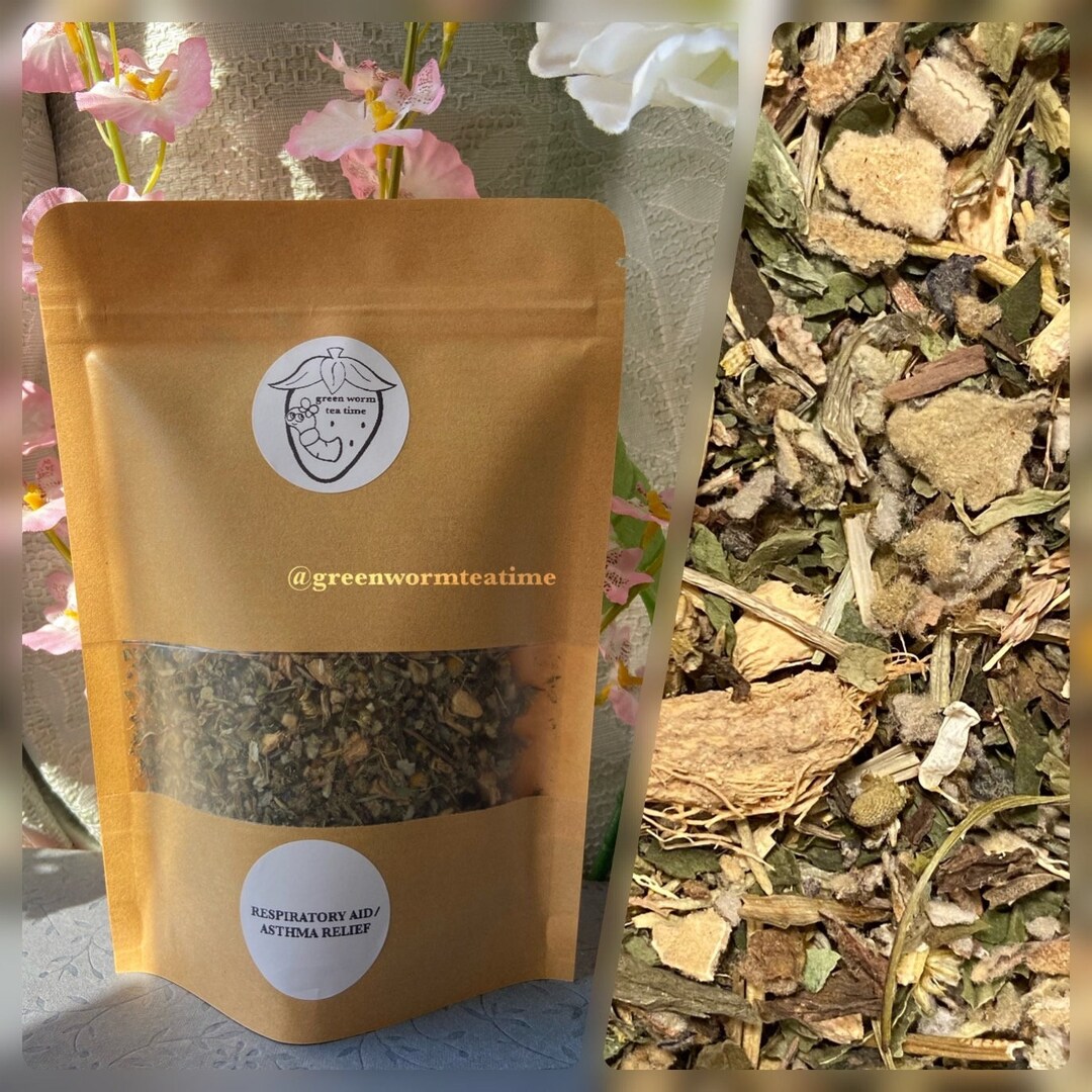 Respiratory Aid/asthma Relief Herbal Tea Blend - Etsy