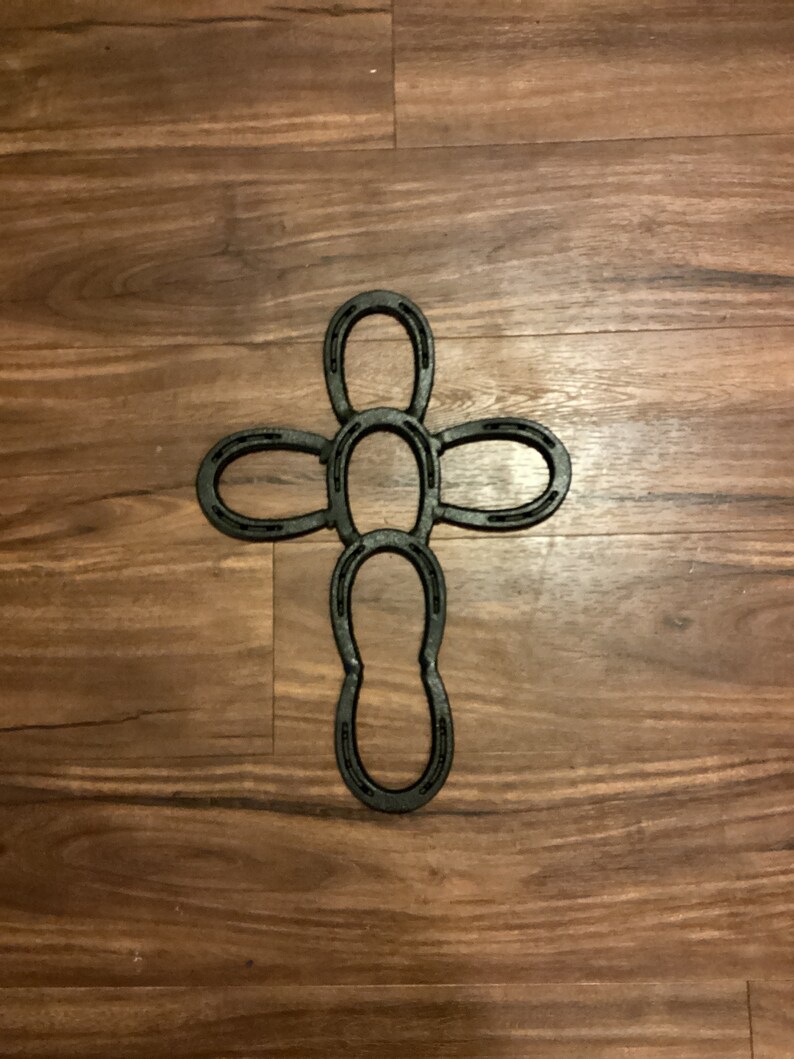 Horseshoe Cross - Etsy
