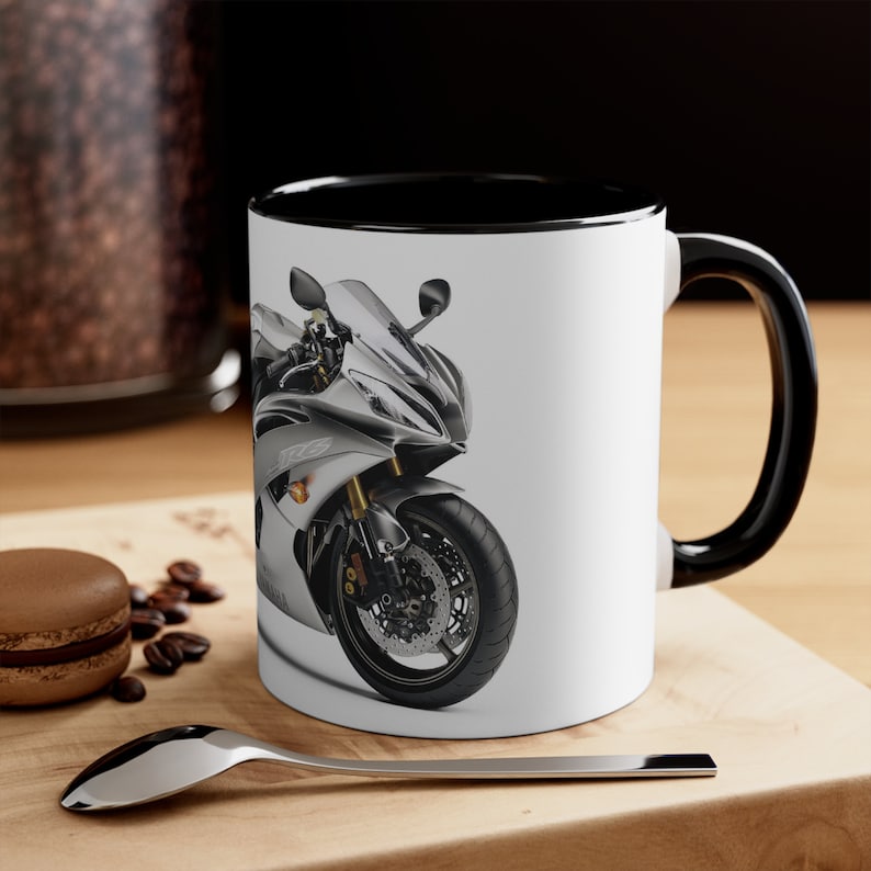 Silver Yamaha R6 Accent Coffee Mug, 11oz - Etsy
