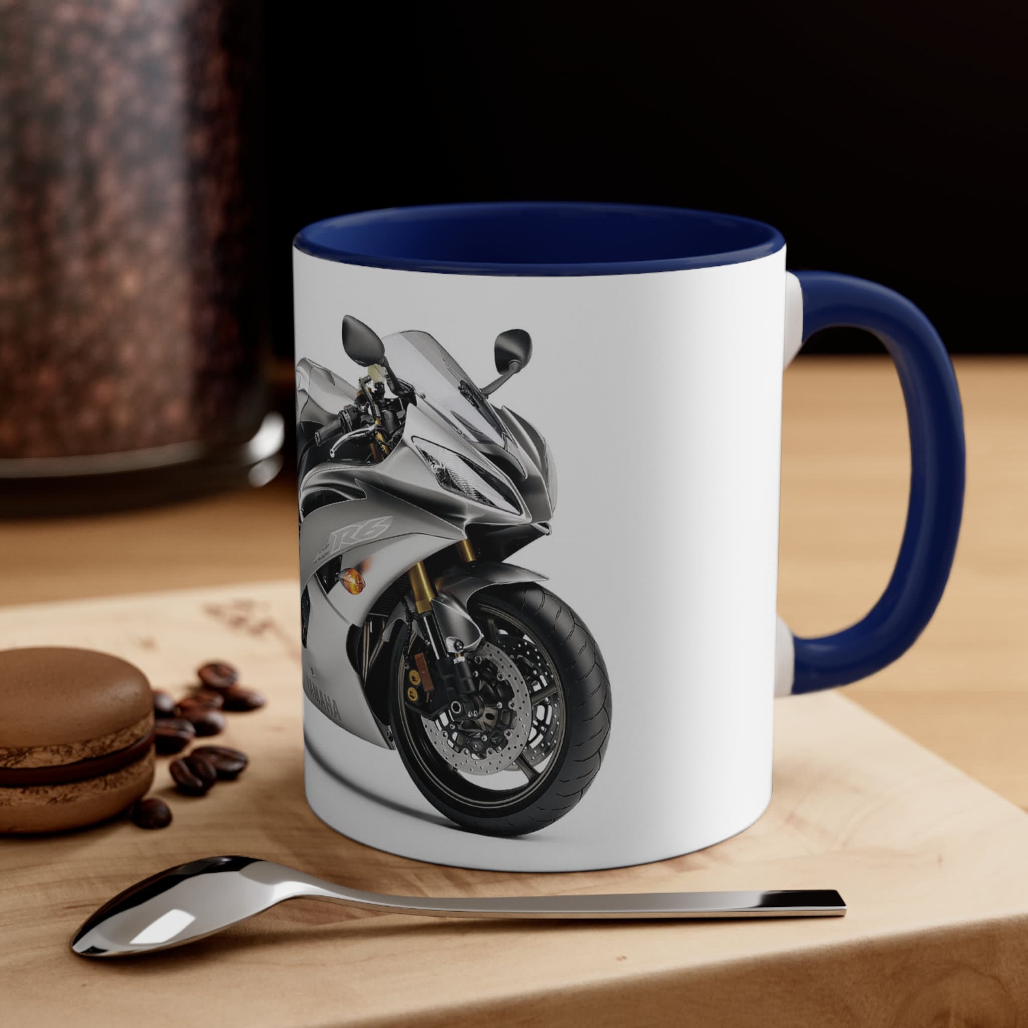 Silver Yamaha R6 Accent Coffee Mug, 11oz - Etsy