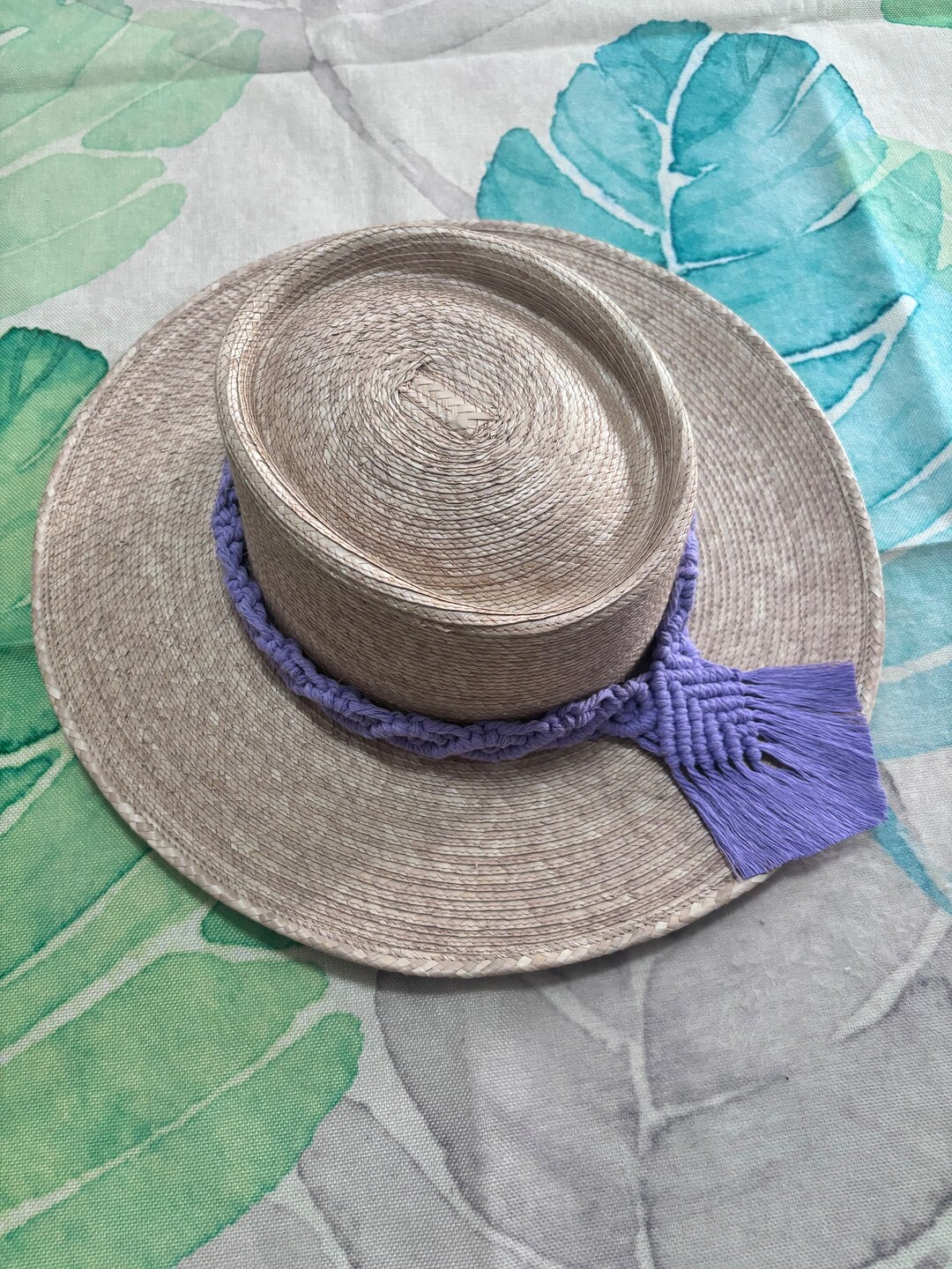 Handwoven Cotton Hat Band - Chic Triana Model, Eco-friendly Style - Etsy
