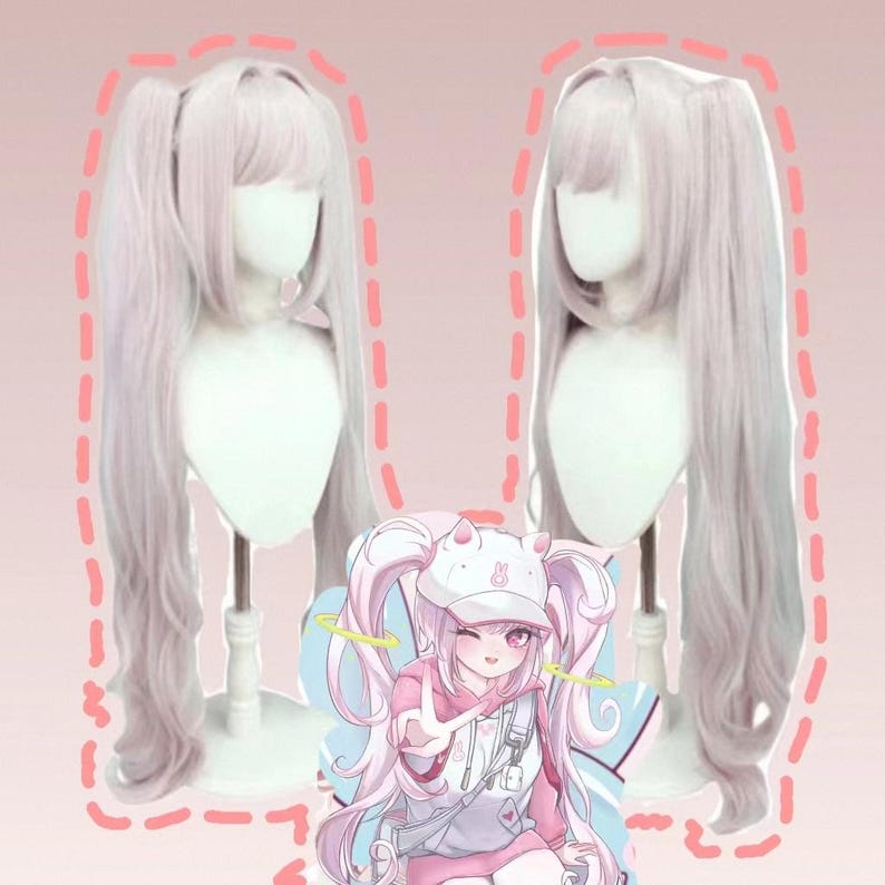 Goddess of Victory Cosplay Alice Cosplay Wig Pink Long Wig. - Etsy