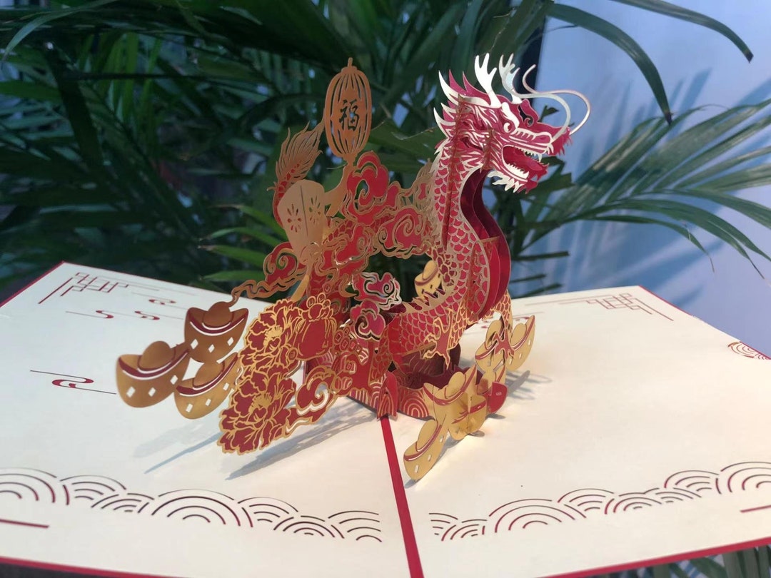 Exquisite 3D Three-dimensional Dragon With High Appearance Value Diy ...