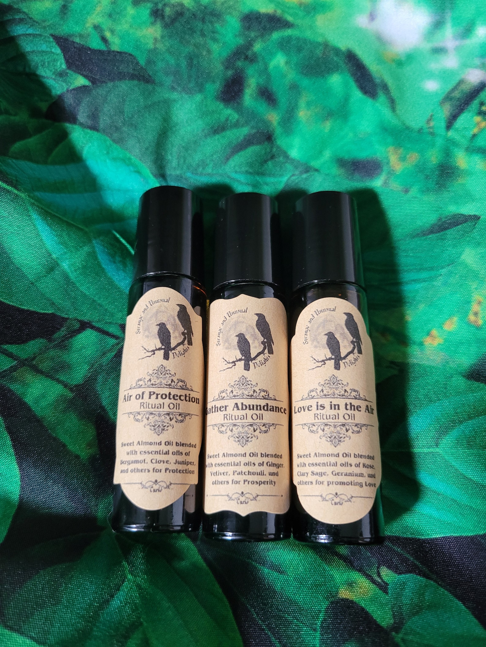 Ritual Spell Oil Roller | Intention Oils | 100% Essential Oil Rollers ...