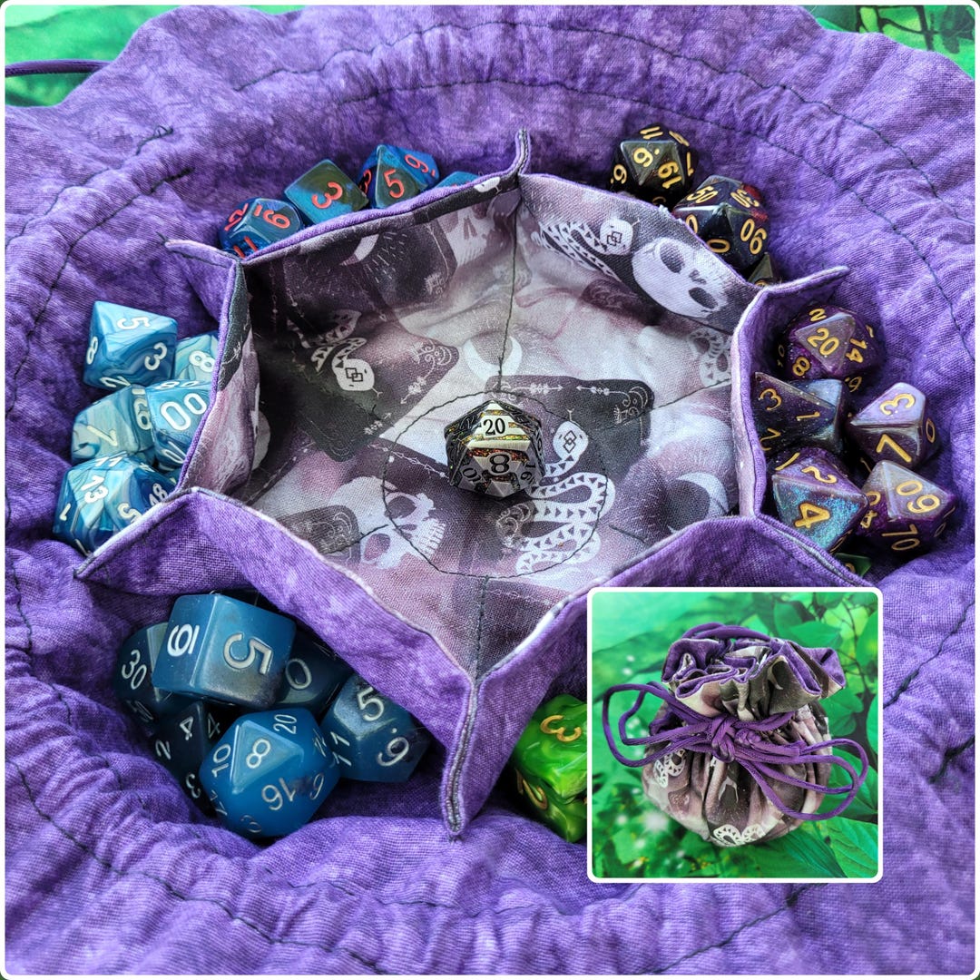 Medium Size Multi Pocket Pouch | "spell Pouch" | Spell Component Tote ...