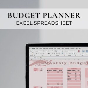 Digit Budget Planner | Excel Spreadsheet | It Girl Budgeting | Budget ...