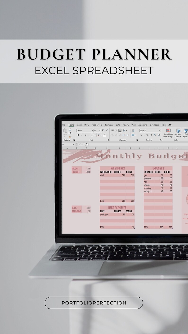 Digit Budget Planner | Excel Spreadsheet | It Girl Budgeting | Budget ...