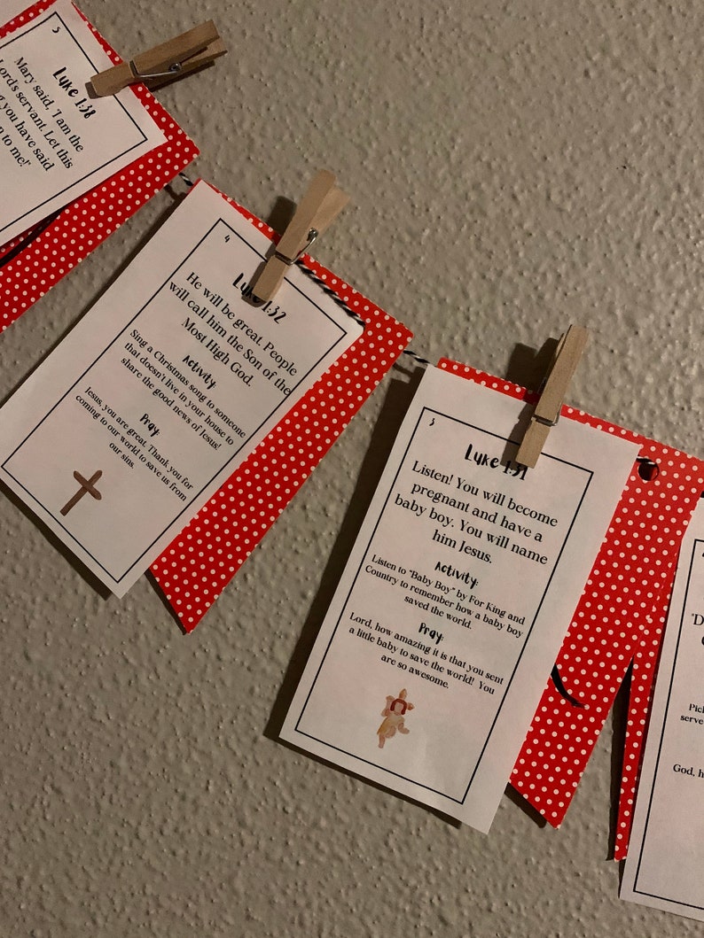 Advent Calendar for Kids - Etsy