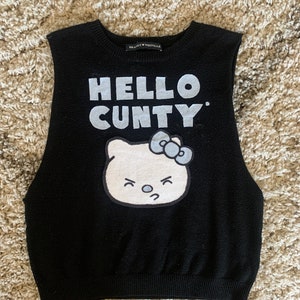 Custom "hello Cunty" Meme Shirt - Etsy