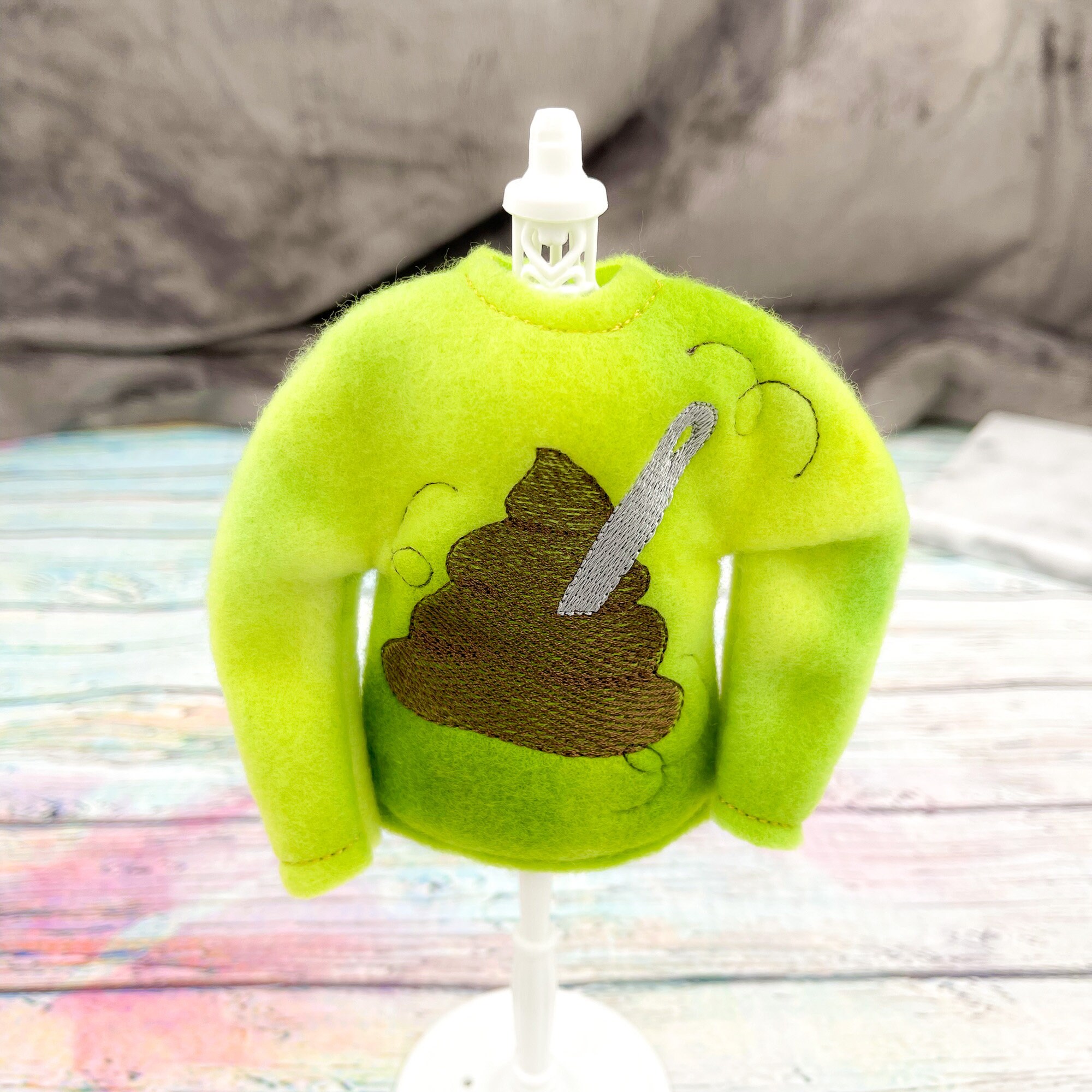 Poop Stirrer Elf Sweater Elf Outfit Elf Shirt Custom Elf - Etsy