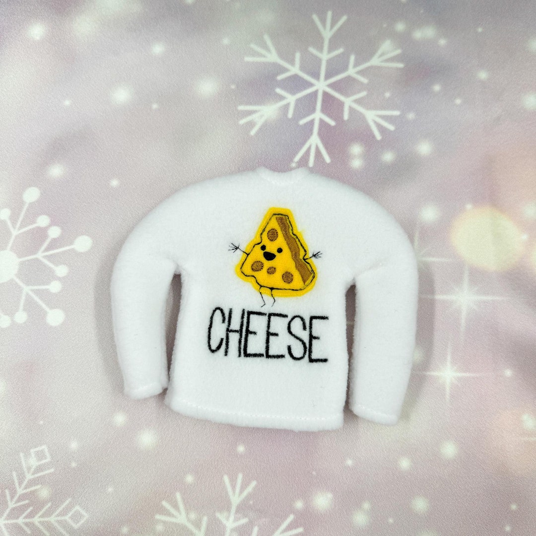 Cheese Elf Sweater, Elf Outfit, Elf Shirt, Custom Elf Costume ...
