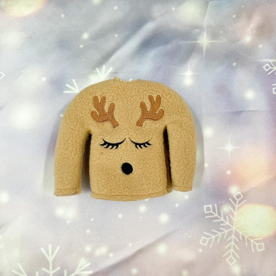 Girl Deer Elf Sweater, Elf Outfit, Elf Shirt, Custom Elf Costume ...