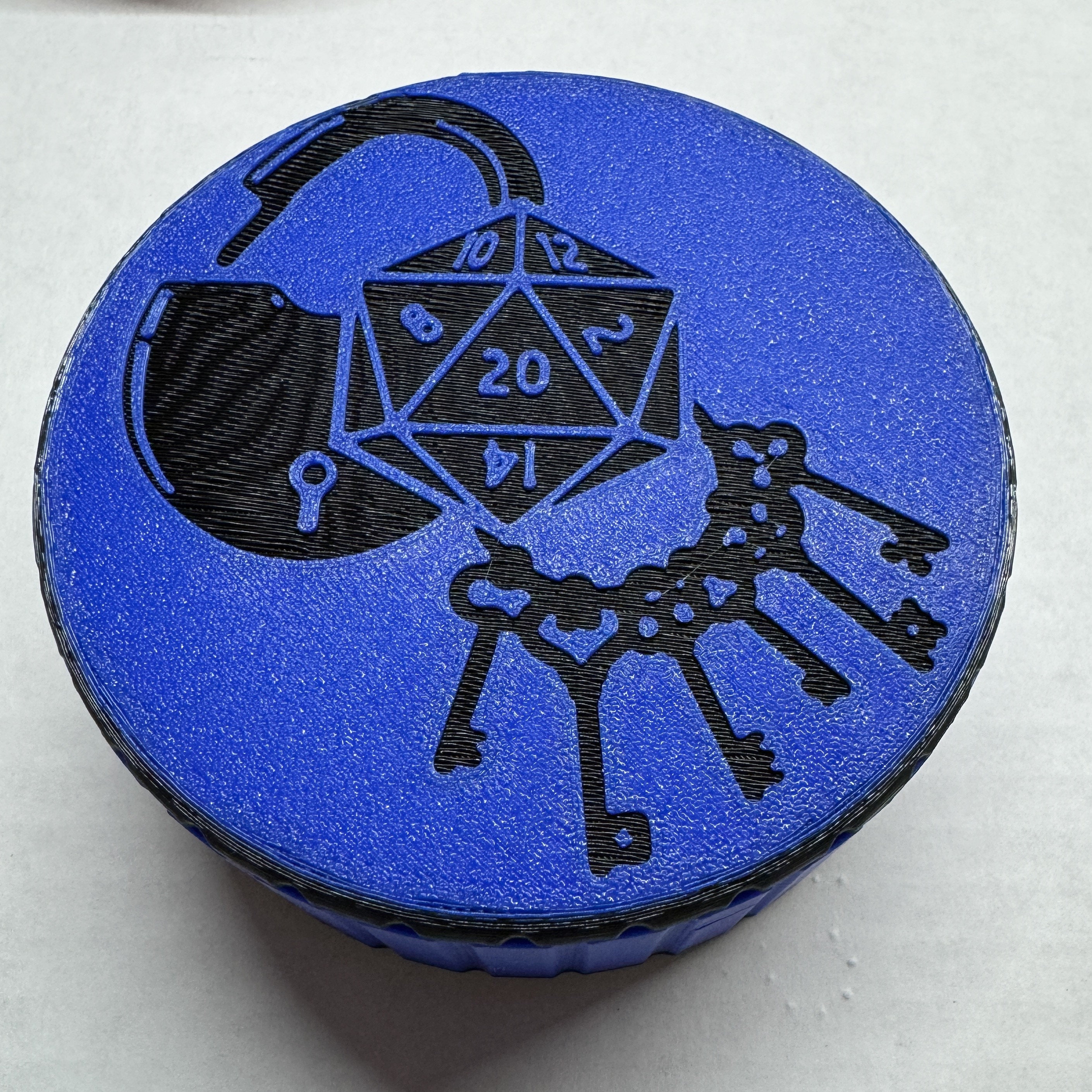 3D Printed Class Type Dice Box - Etsy
