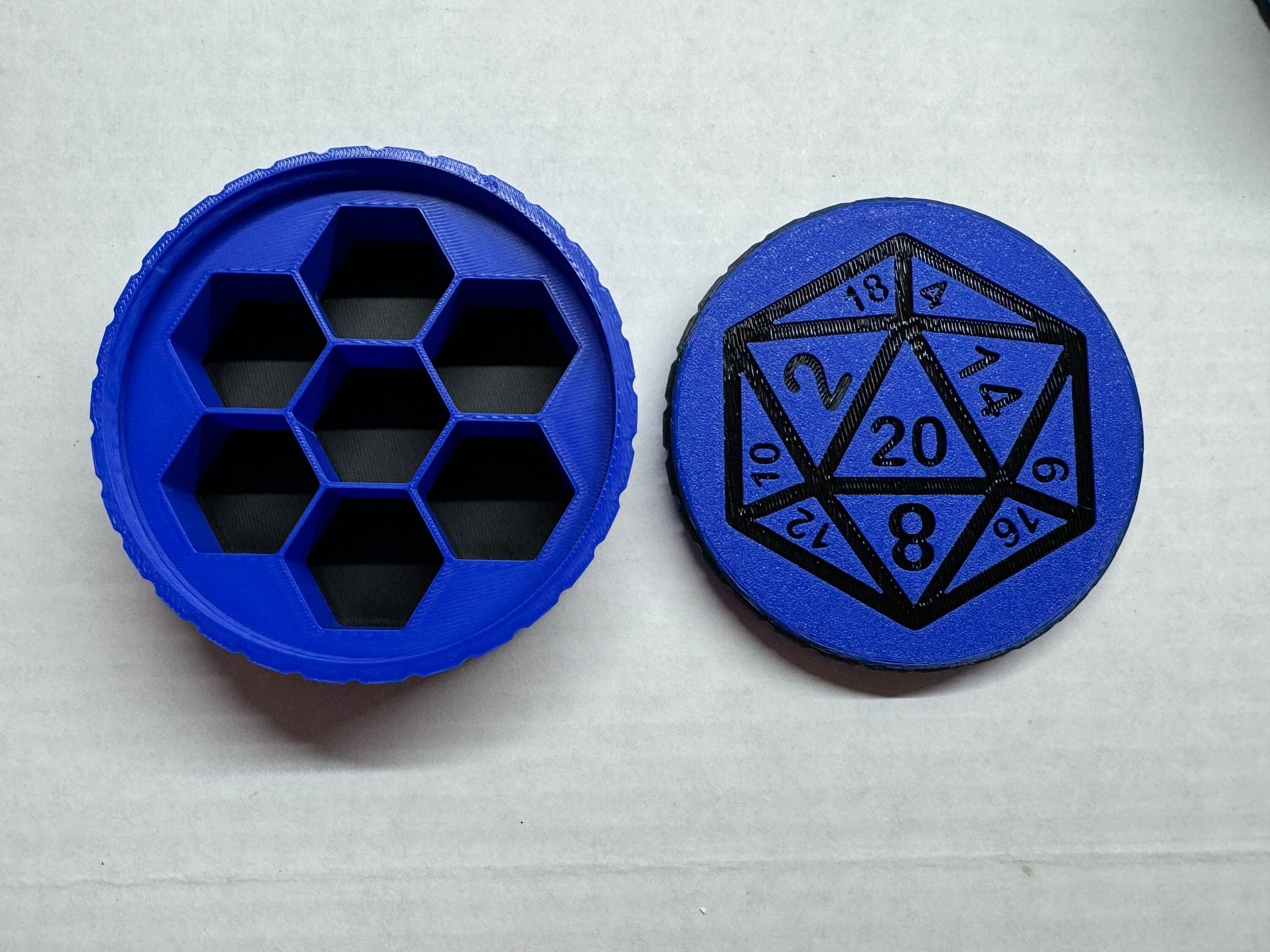3D Printed Screw Top Dice Box - Etsy