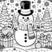 Kids Christmas Coloring Pages Six Pack christmas Games, Christmas ...
