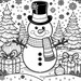 Kids Christmas Coloring Pages Six Pack christmas Games, Christmas ...
