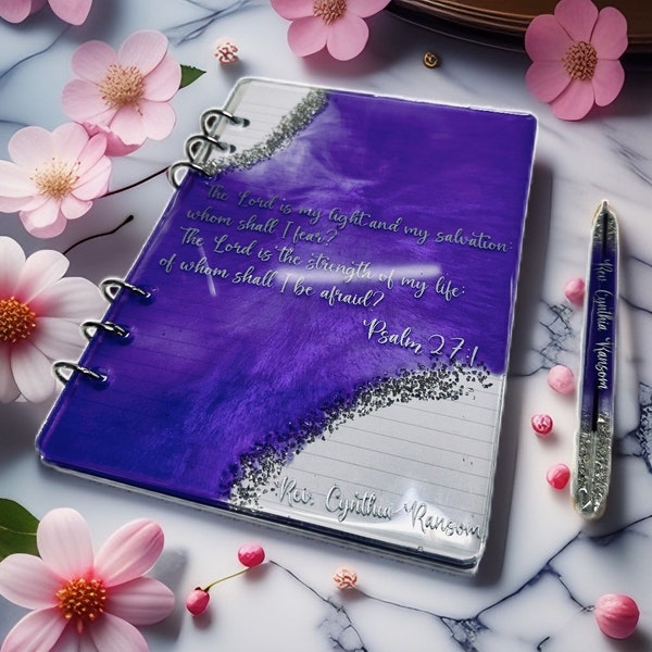 Resin Notebook - Etsy