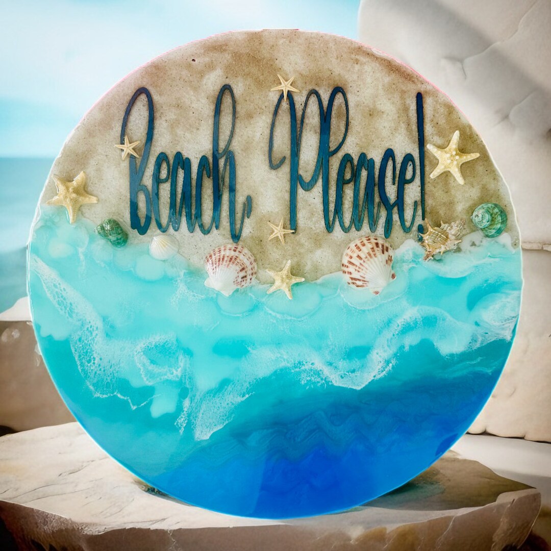 Resin Door Round Beach Themed 18 beach, Please Wood Door Round With ...