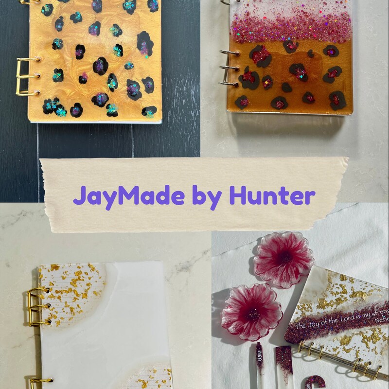 Resin Notebook - Etsy