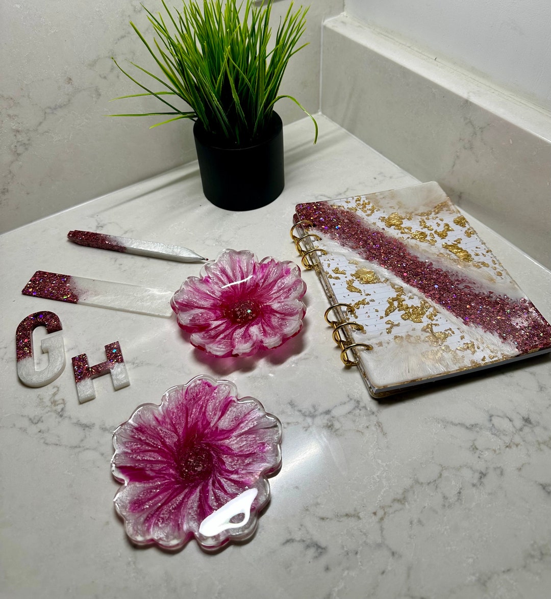 Customized Epoxy Resin Gift Set; Create Your Package (made to Order) - Etsy