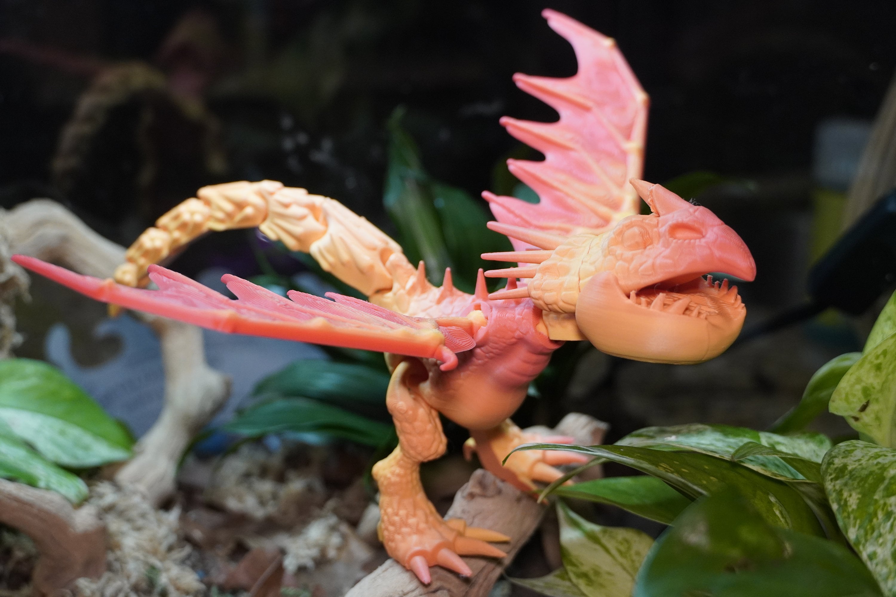 Stormfly Deadly Nadder Articulating Flexi Figure | 3D Printed Dragon ...