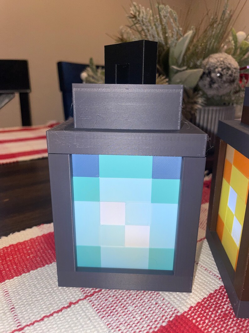 Minecraft Lantern / Soul Lantern Ideal Minecraft Themed Decor or Gift ...