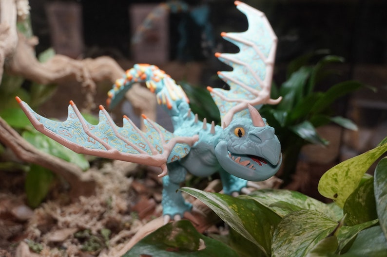Stormfly Deadly Nadder Articulating Flexi Figure | 3D Printed Dragon ...