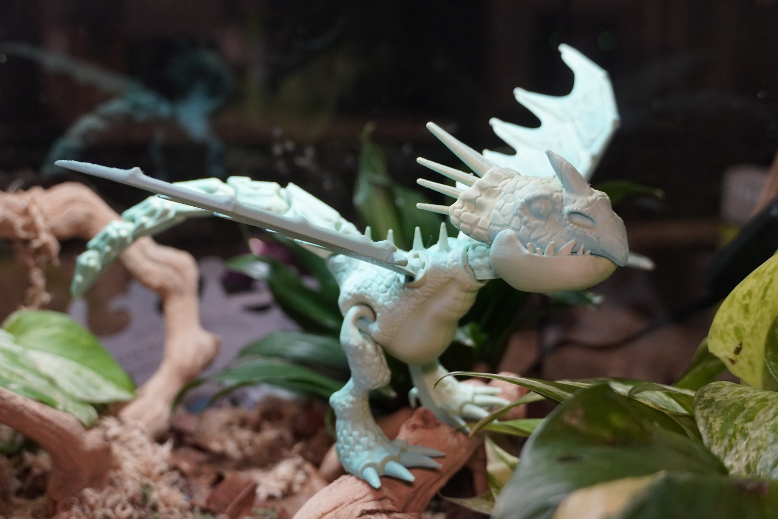 Stormfly Deadly Nadder Articulating Flexi Figure | 3D Printed Dragon ...