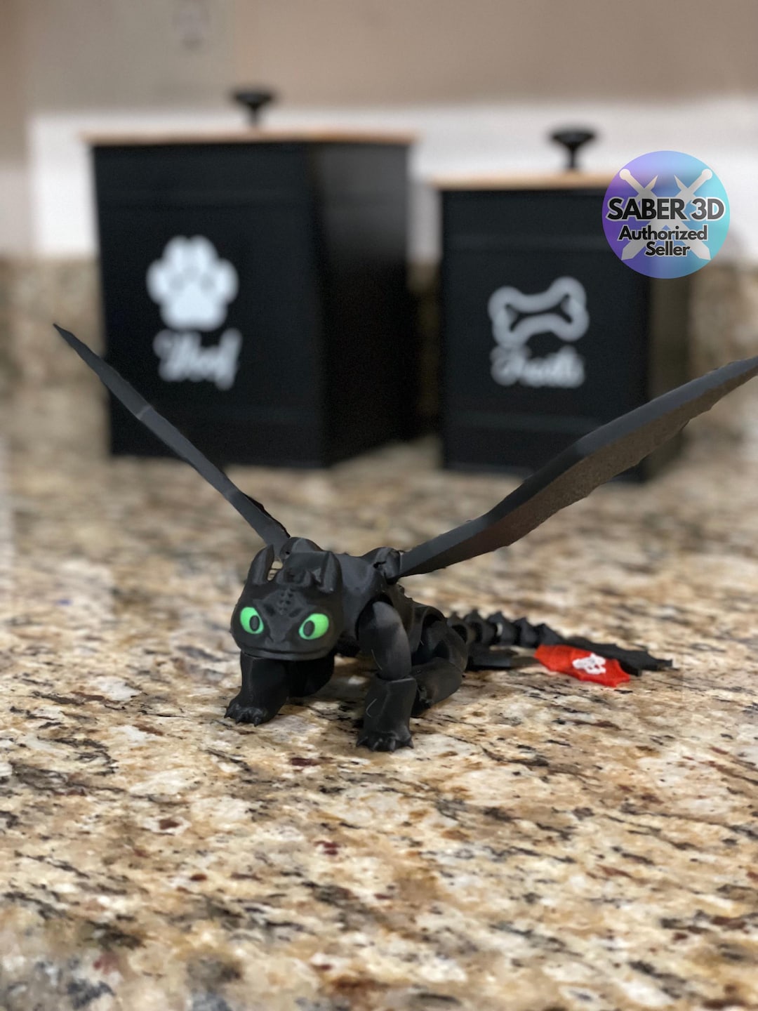 HTTYD 3D Printed Articulated Toothless & Lightfury - Etsy