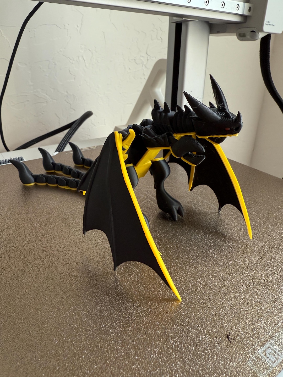 Triple Stryke Articulating Flexi Figure | 3D Printed Dragon Toy | How ...